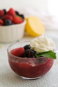 German Rote Grütze Recipe (Red Berry Dessert with Fresh Cream ...