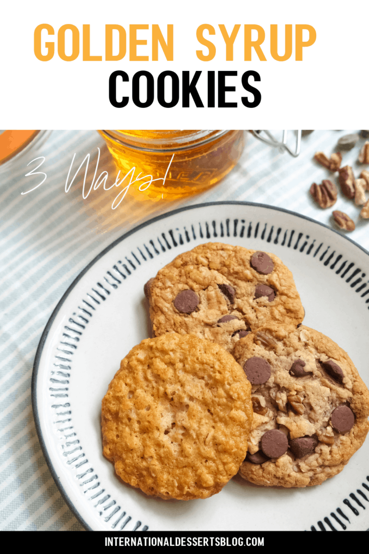 Golden Syrup Cookies (3 Ways!) - International Desserts Blog