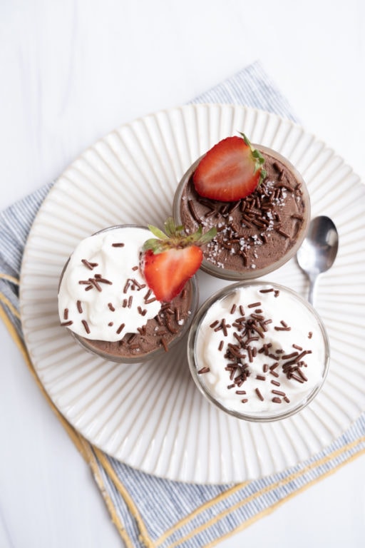 Salted Dark Chocolate Quark Mousse Recipe - International Desserts Blog