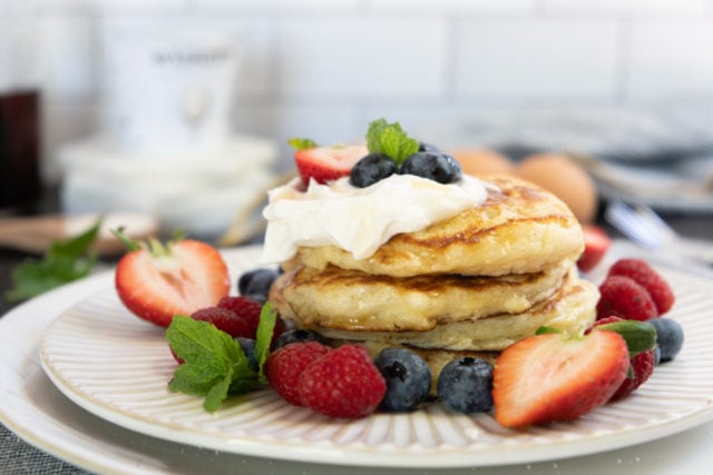 Easy Quark Pancakes - International Desserts Blog