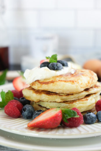 Easy Quark Pancakes - International Desserts Blog
