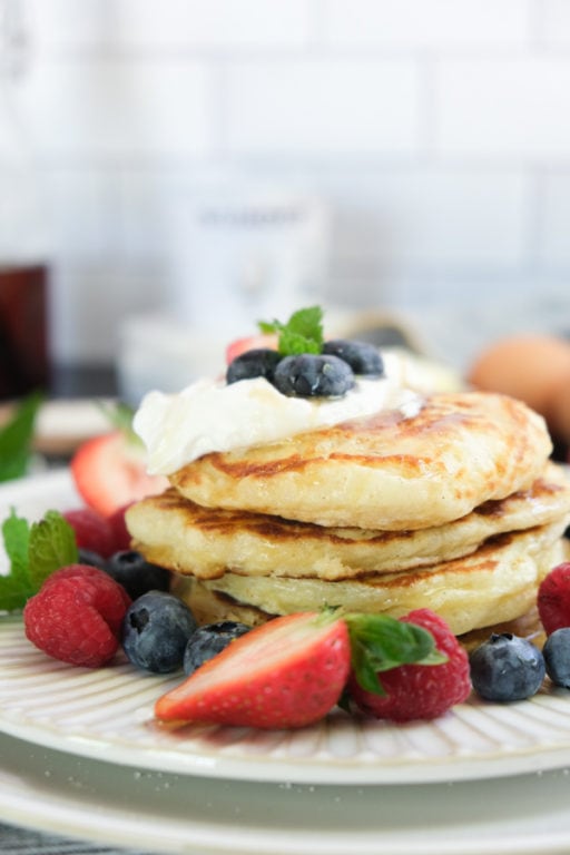 Easy Quark Pancakes - International Desserts Blog