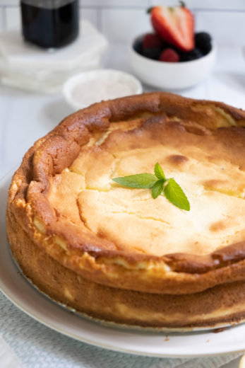 Classic German Cheesecake with Quark - International Desserts Blog