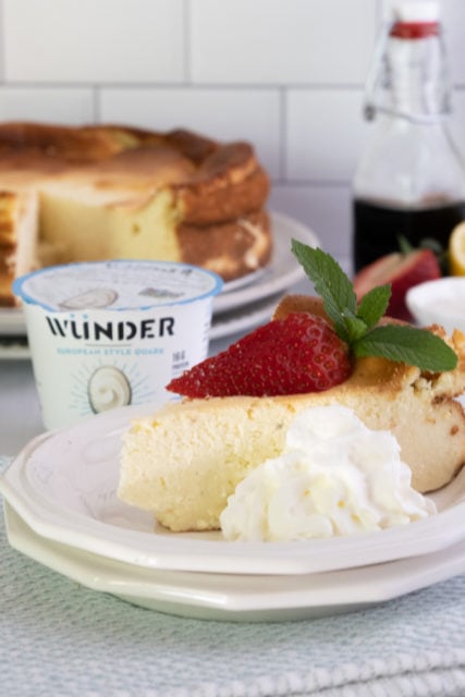 Classic German Cheesecake with Quark - International Desserts Blog