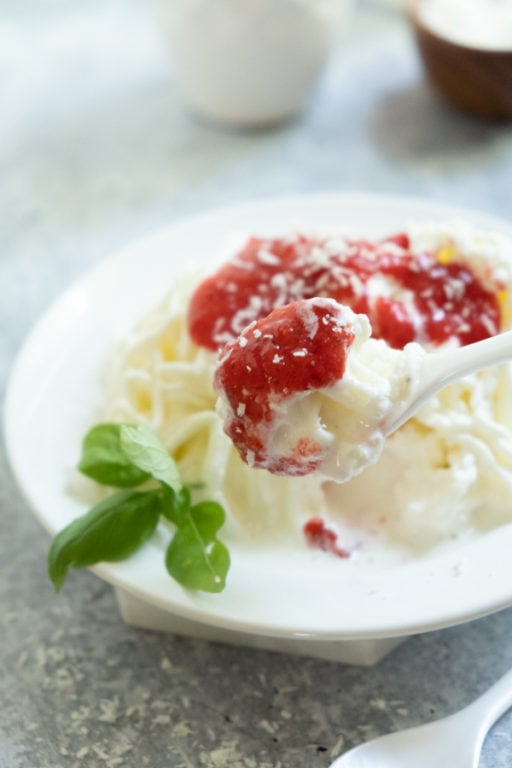 German Spaghetti Ice Cream (Homemade Spaghettieis Recipe ...