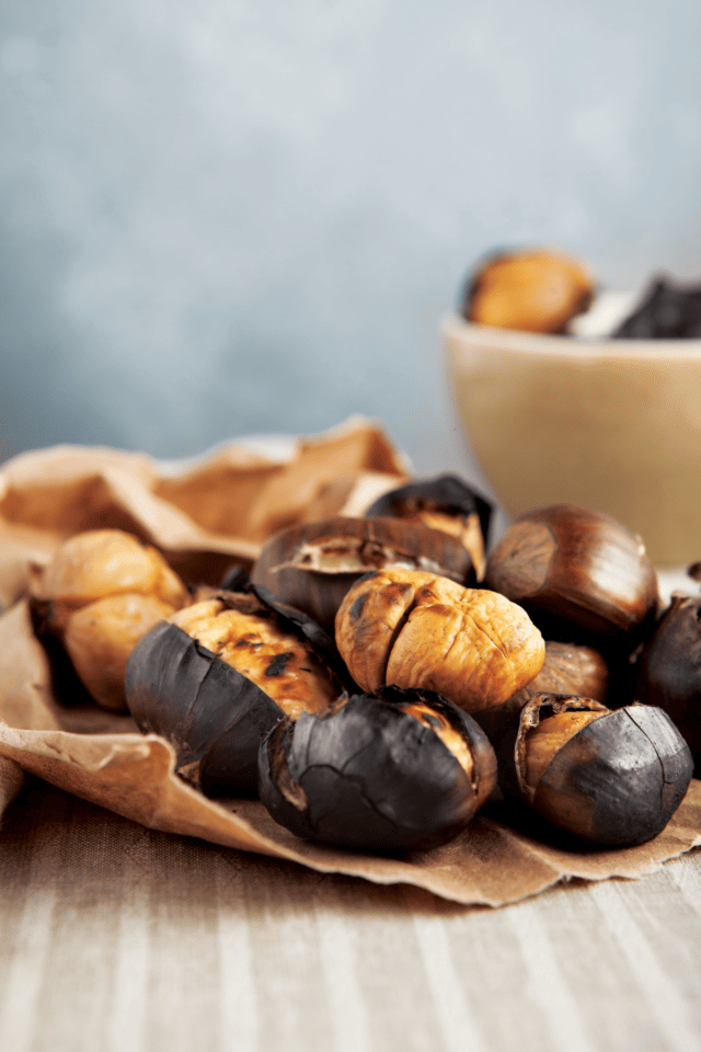 Easy Oven Roasted Chestnuts - International Desserts Blog
